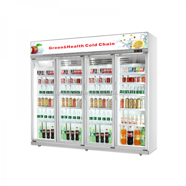 commercial glass door display fridge Wholesale