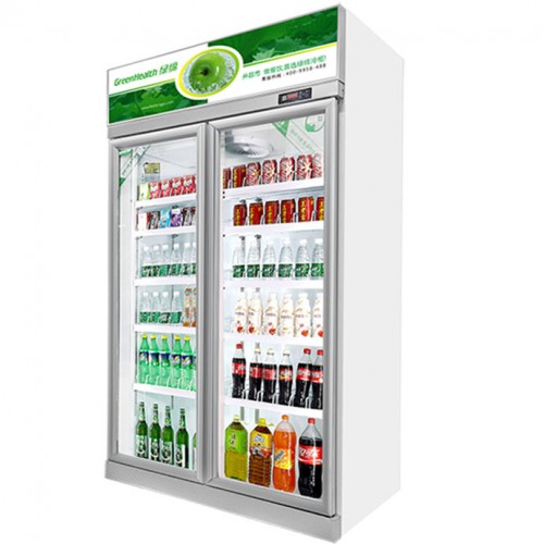 commercial stand up glass door beverage drink display cooler popular ...